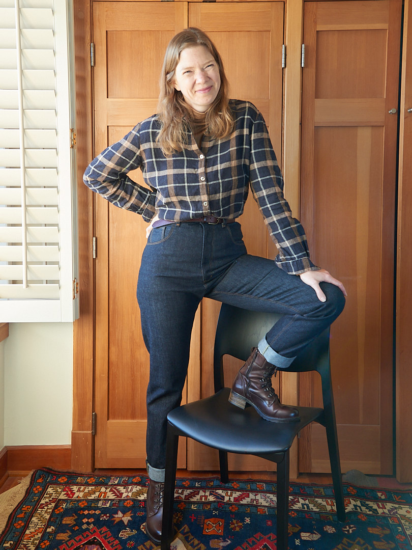 Helene Jeans by Anna Allen – The Crooked Hem