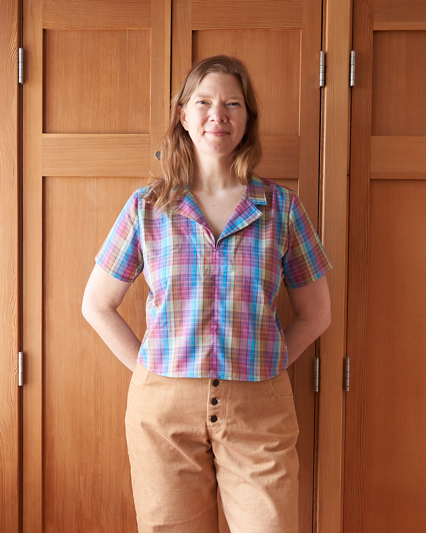 The Donny Shirt by Friday Pattern Company – The Crooked Hem